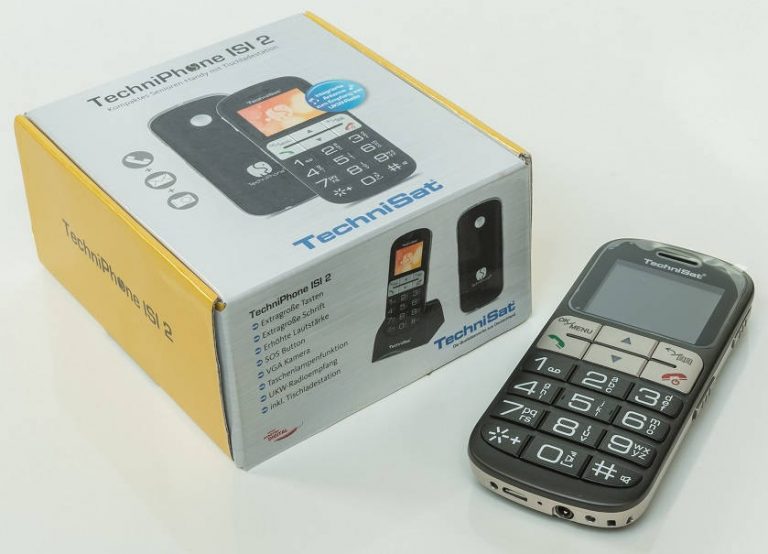 TechniSat TechniPhone ISI 2 - Senioren-Mobiltelefon - Tastenhandy.de